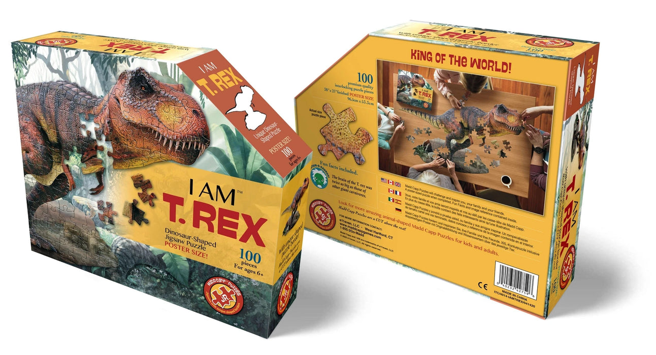 I Am T. Rex 100 Piece Jigsaw Puzzle — Nature Niche