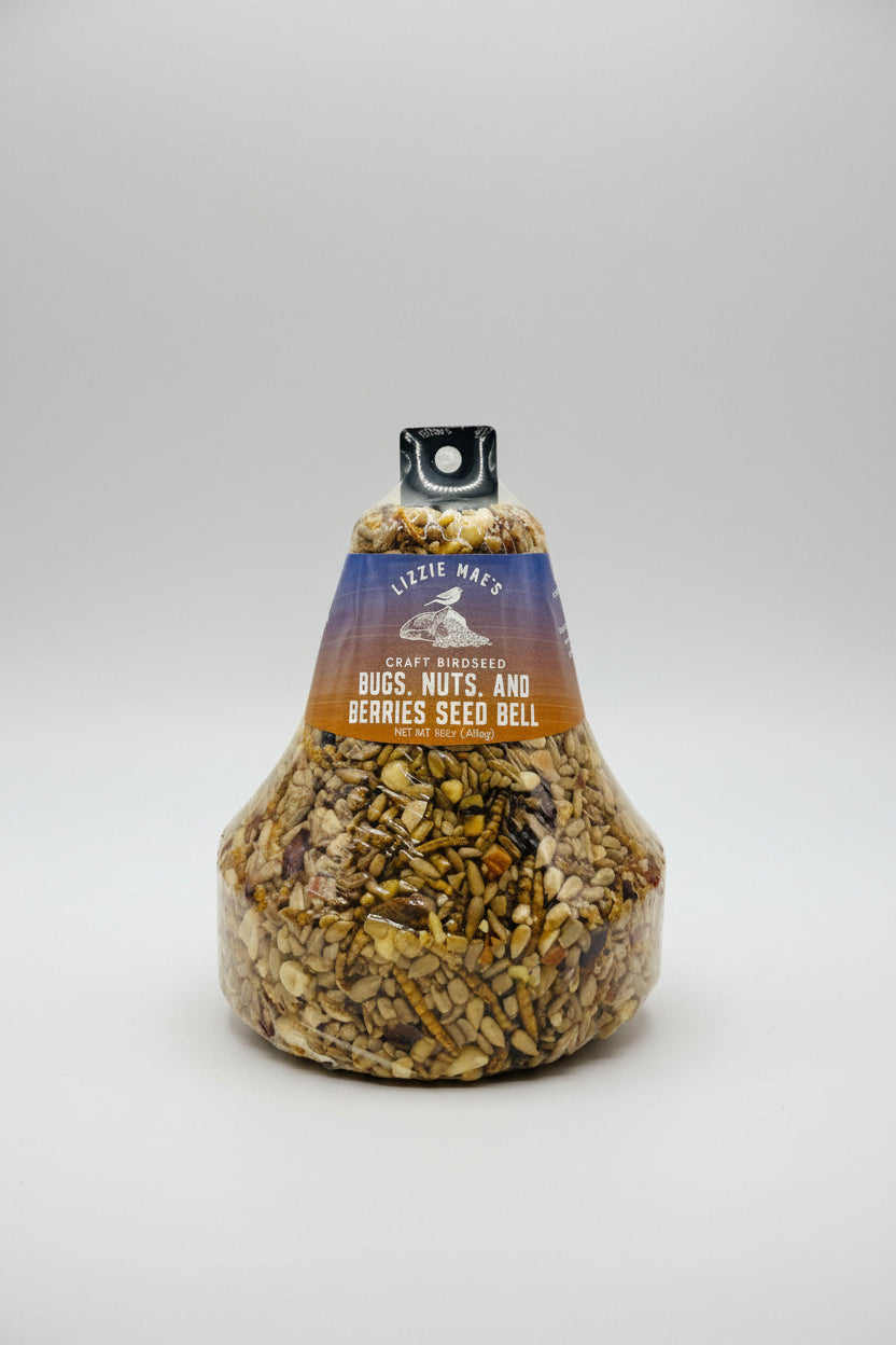 Bugs, Nuts and Berries Seed Bell - Made for attracting Bluebirds ...