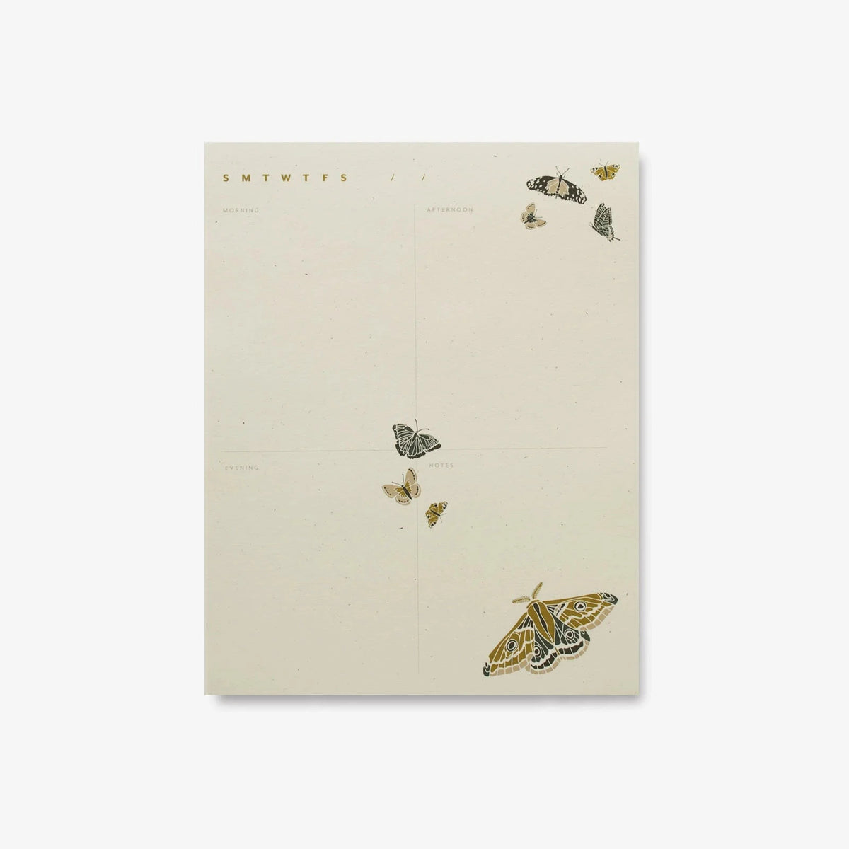 Prairie Pollinators Day Planner Desk Pad — Nature Niche