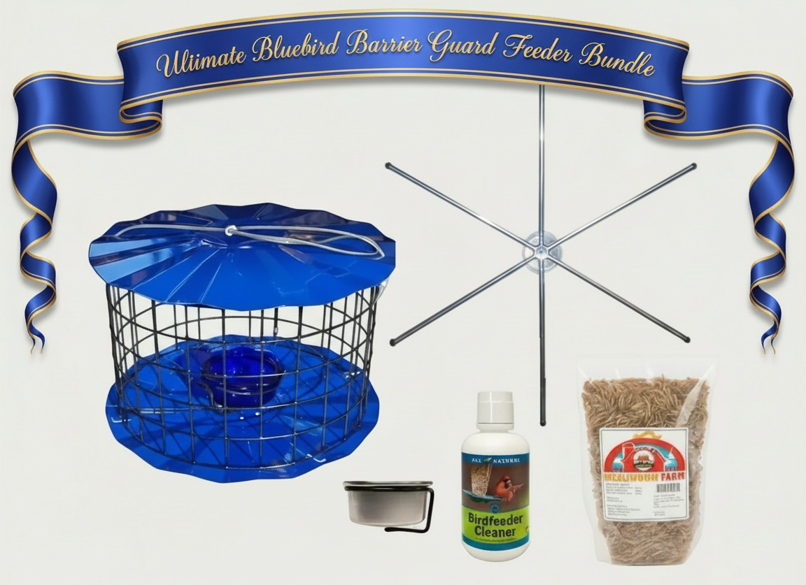 Ultimate Bluebird Barrier Guard Feeder Bundle — Nature Niche