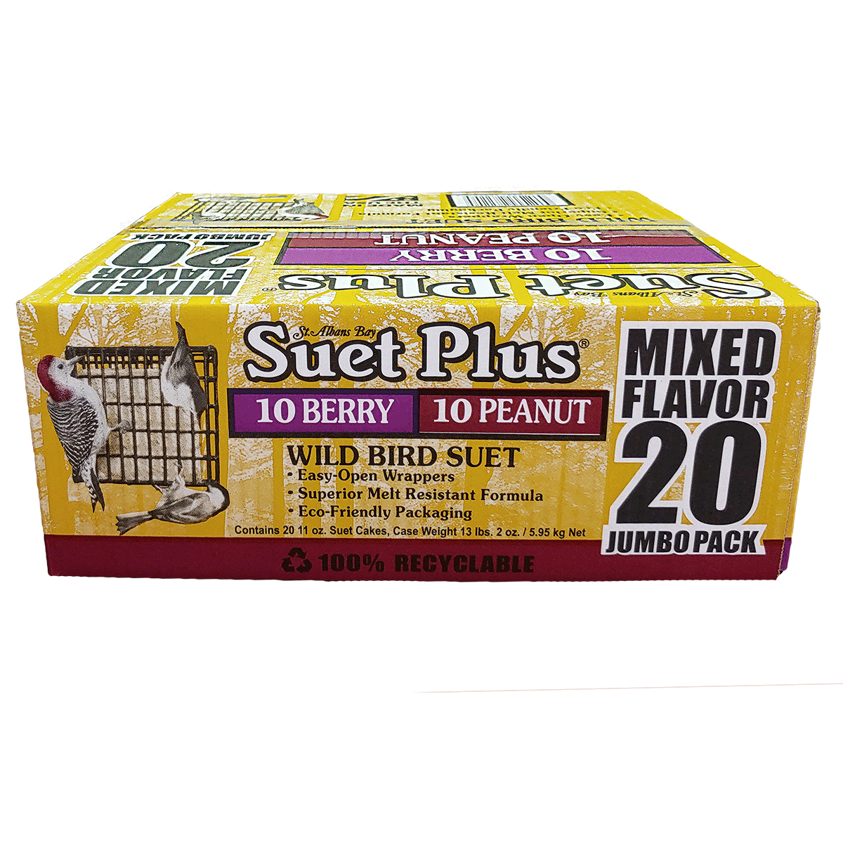 Suet Plus Mixed - 20 Pack — Nature Niche