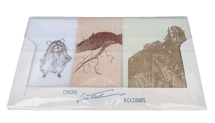 Gwen Frostic: On Four Legs Notecard Set — Nature Niche