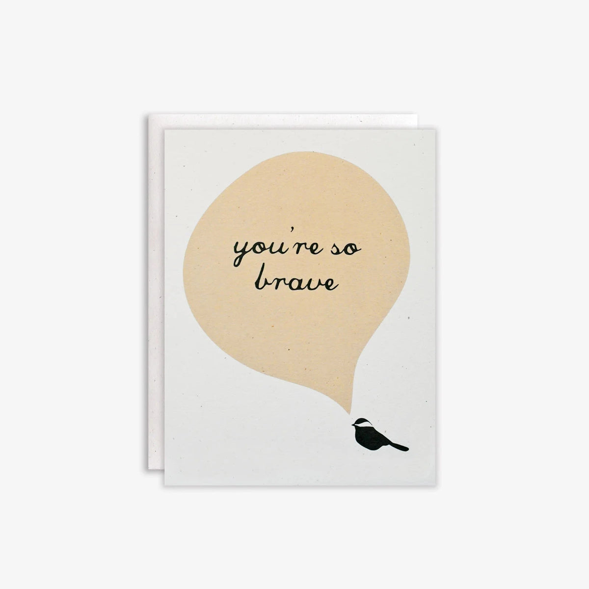 Brave Chickadee Card — Nature Niche