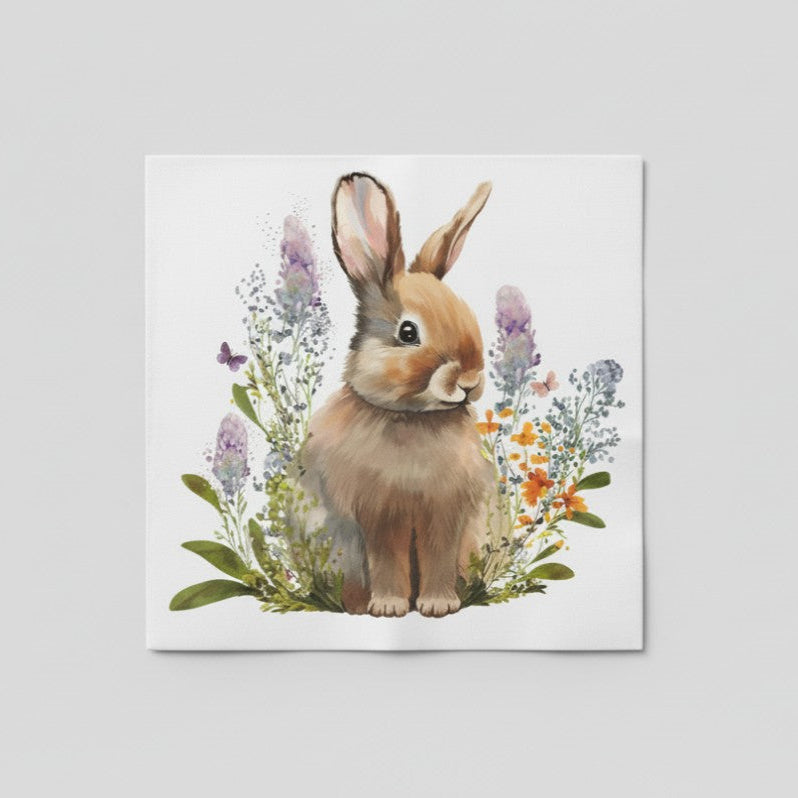 Belle Bunny Paper Napkins — Nature Niche