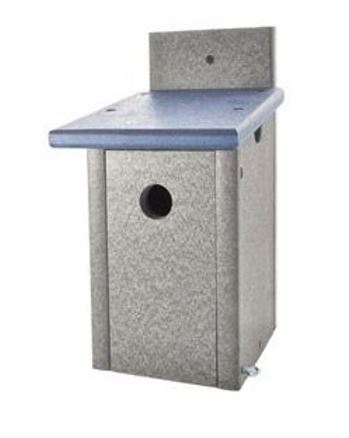 Chickadee & Wren Nesting Box - Recycled - Amish made in the USA ...