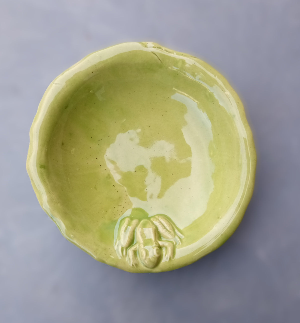 Stoneware Small Critter Bug Bowl - Leopard Frog — Nature Niche