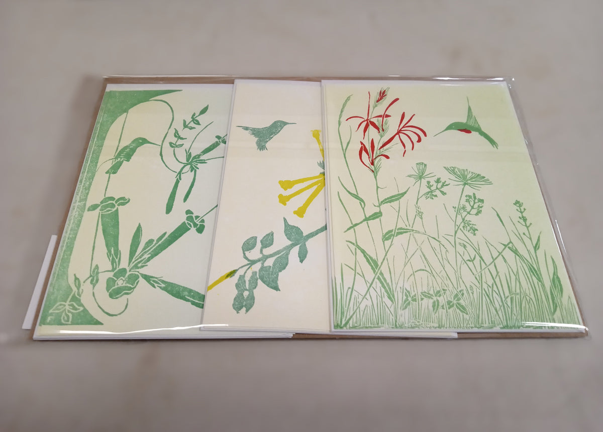Gwen Frostic: Hummingbird Cards - Large Favorite — Nature Niche