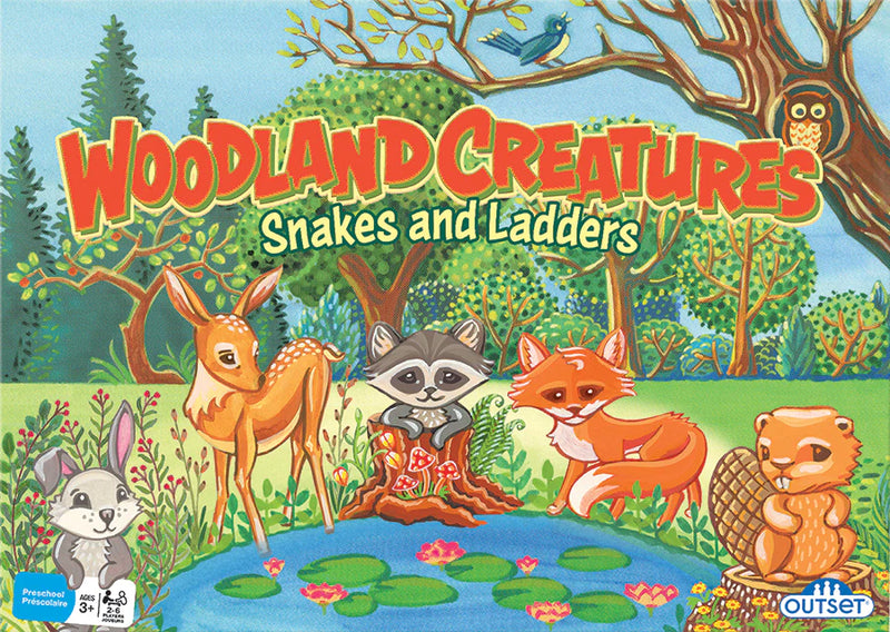 Woodland Creatures Snakes and Ladders — Nature Niche