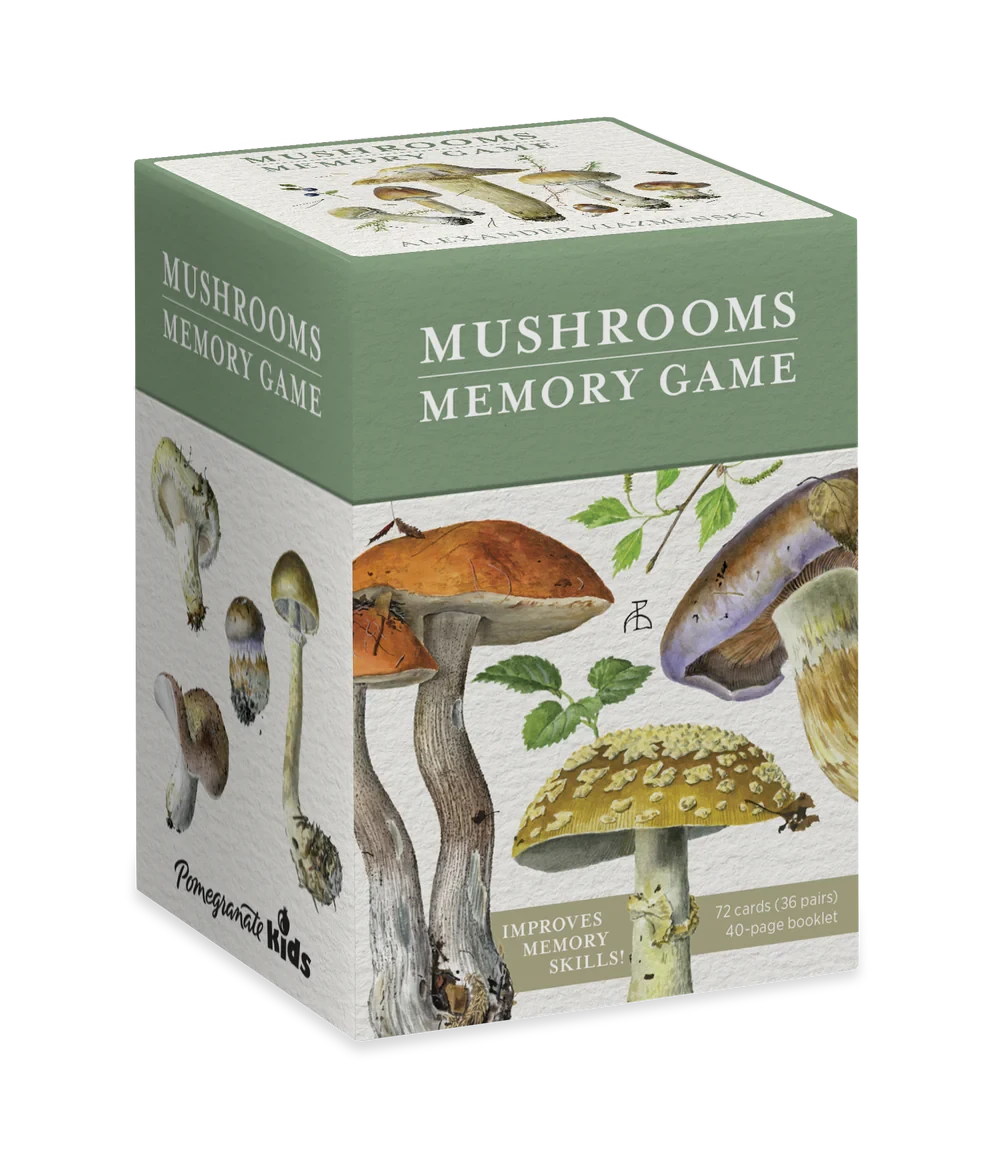 Mushrooms: Alexander Viazmensky Memory Game — Nature Niche