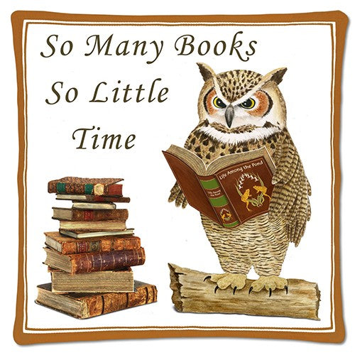 Spiced Hot Pad - So Many Books Owl — Nature Niche