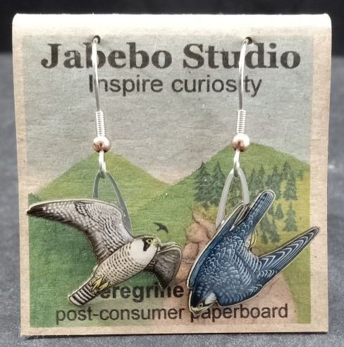 Peregrine Falcon Earrings — Nature Niche