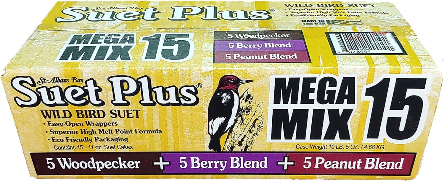 Suet Plus Mega Mix 15 Pack — Nature Niche