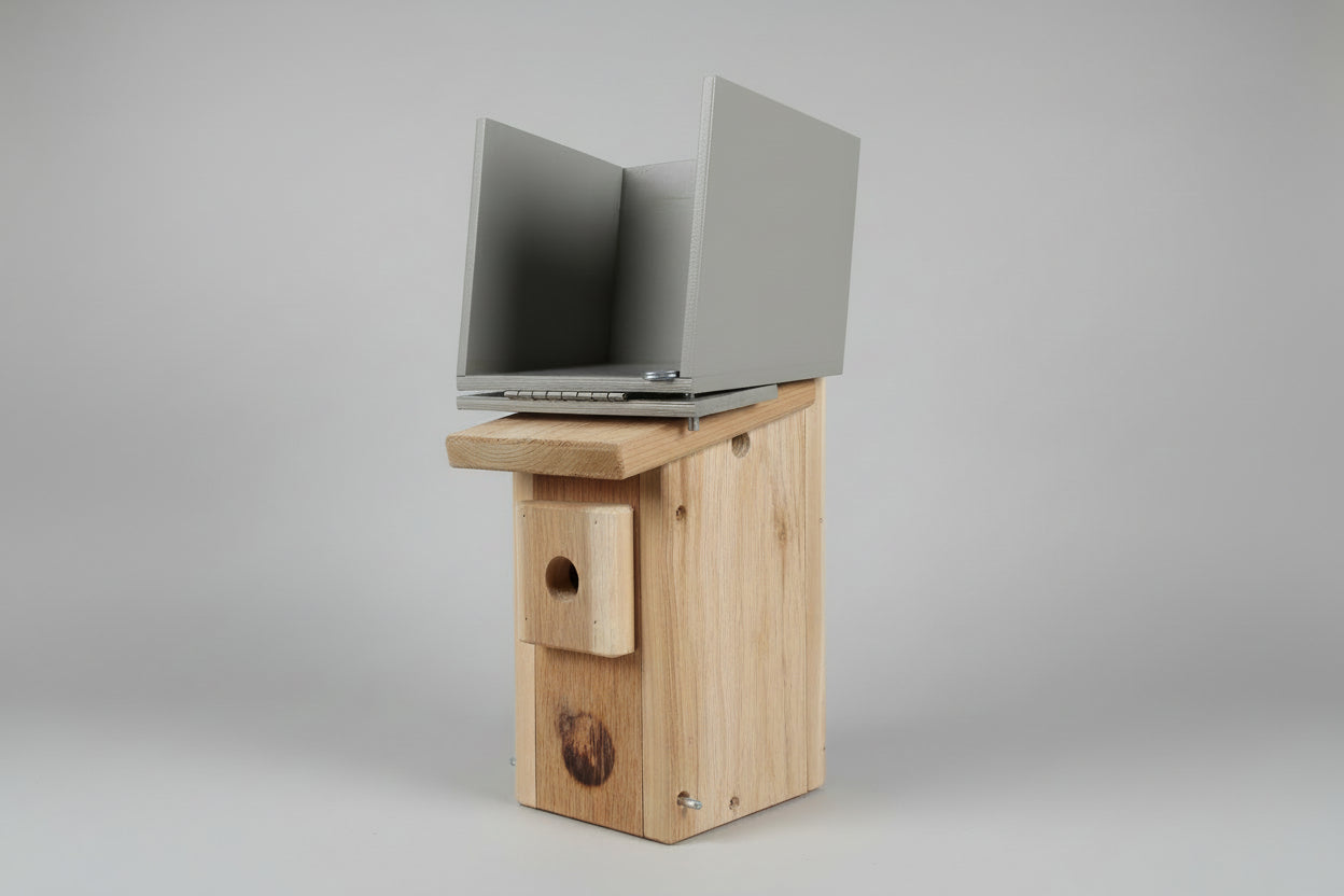 Wren Guard for Slope Roofed Nest Boxes — Nature Niche