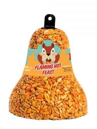 Mr. Bird's Flaming Hot Feast Squirrel Proof Seed Bell — Nature Niche