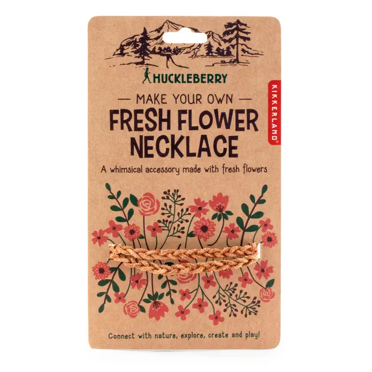 Huckleberry Make Your Own Fresh Flower Necklace — Nature Niche