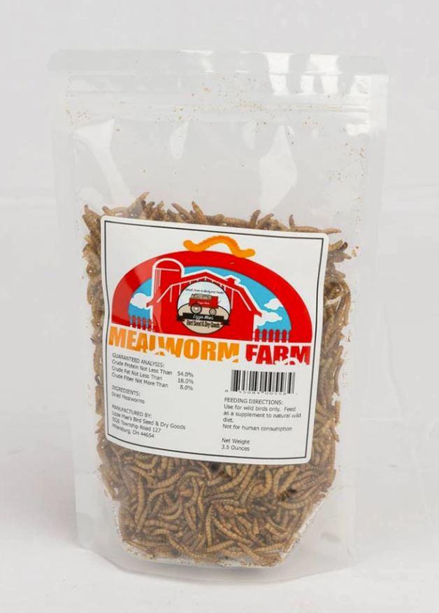 Dried Mealworms 8 oz — Nature Niche